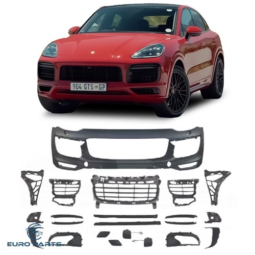 For 2015 2016 2017 2018 Porsche Cayenne Upgrade to GTS Front Bumper Kit ...
