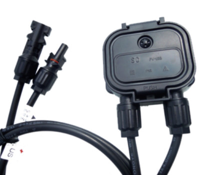 SUNCON PV JB3 SOLAR JUNCTION BOX w/CABLES & MC4 CONNECTORS *S52 | eBay