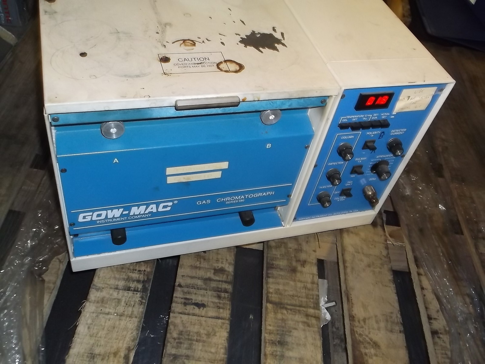 Gow-Mac Gas Chromatograph Series 580 Model 580-60000010 115 VAC 60Hz 1100W | eBay