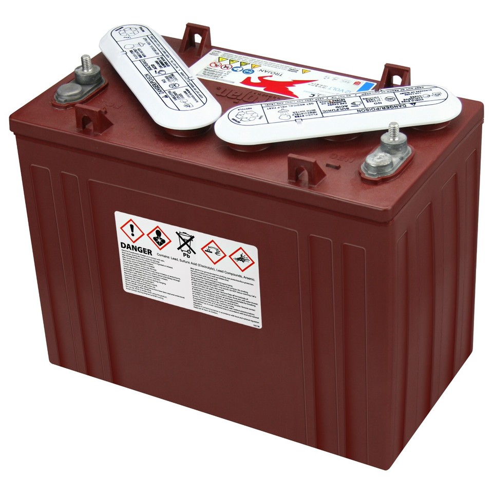 Trojan T1275 12 Volt, 150 AH Deep Cycle Battery - 4 Pack | eBay