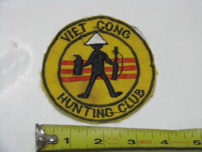 VIETNAM WAR US VIET CONG HUNTING CLUB PATCH VIETNAMESE MADE | eBay
