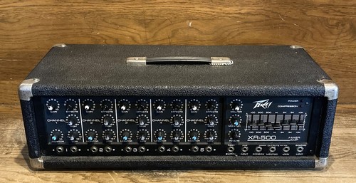 Vintage-Peavey XR500 series260C -5ch PA/Instr. Head-serviced/working | eBay