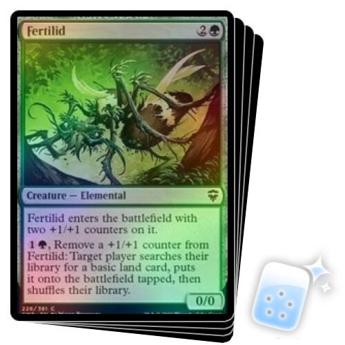 FOIL FERTILID X4 Commander Legends Magic MTG MINT CARD | eBay