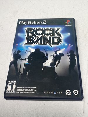 Rock Band Playstation 2 PS2 Video Game W/ Case & Manual 14633159172| eBay