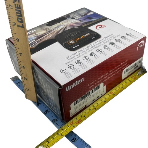 Uniden R4 Long-Range Laser/Radar Detector w/Built-in GPS for sale ...