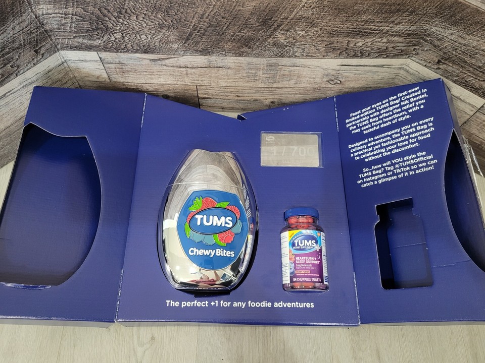 Rare Nik Bentel 1/700 TUMS Bag Purse Handbag Tote (BOX Is Cosmetically ...