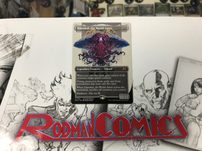 Emrakul, the World Anew Borderless MTG Modern Horizons MH3 Magic the ...