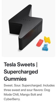 IN HAND STOCK - Tesla Diner Exclusive SUPERCHARGED GUMMIES | eBay