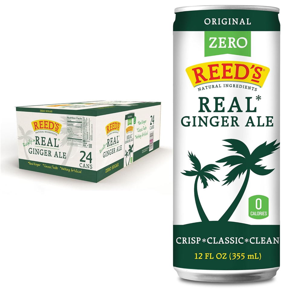 Zero Sugar Ginger Ale - Made with Pressed Organic Ginger - Zero ...