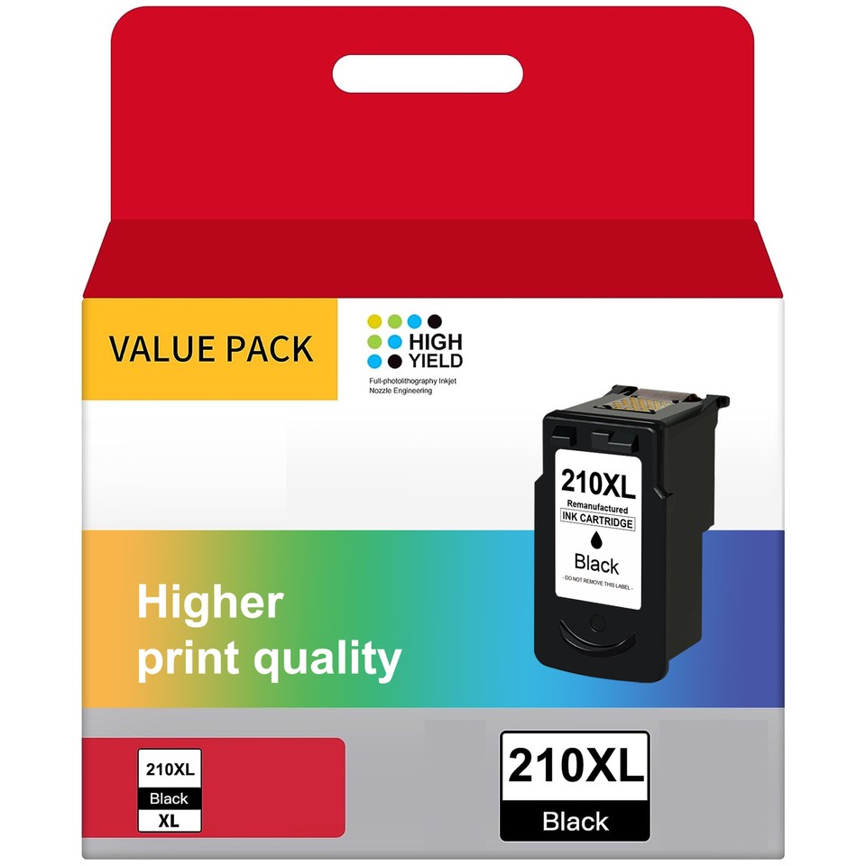PG-210XL CL-211XL Ink Cartridge replacement for Canon PIXMA MP240 250 ...