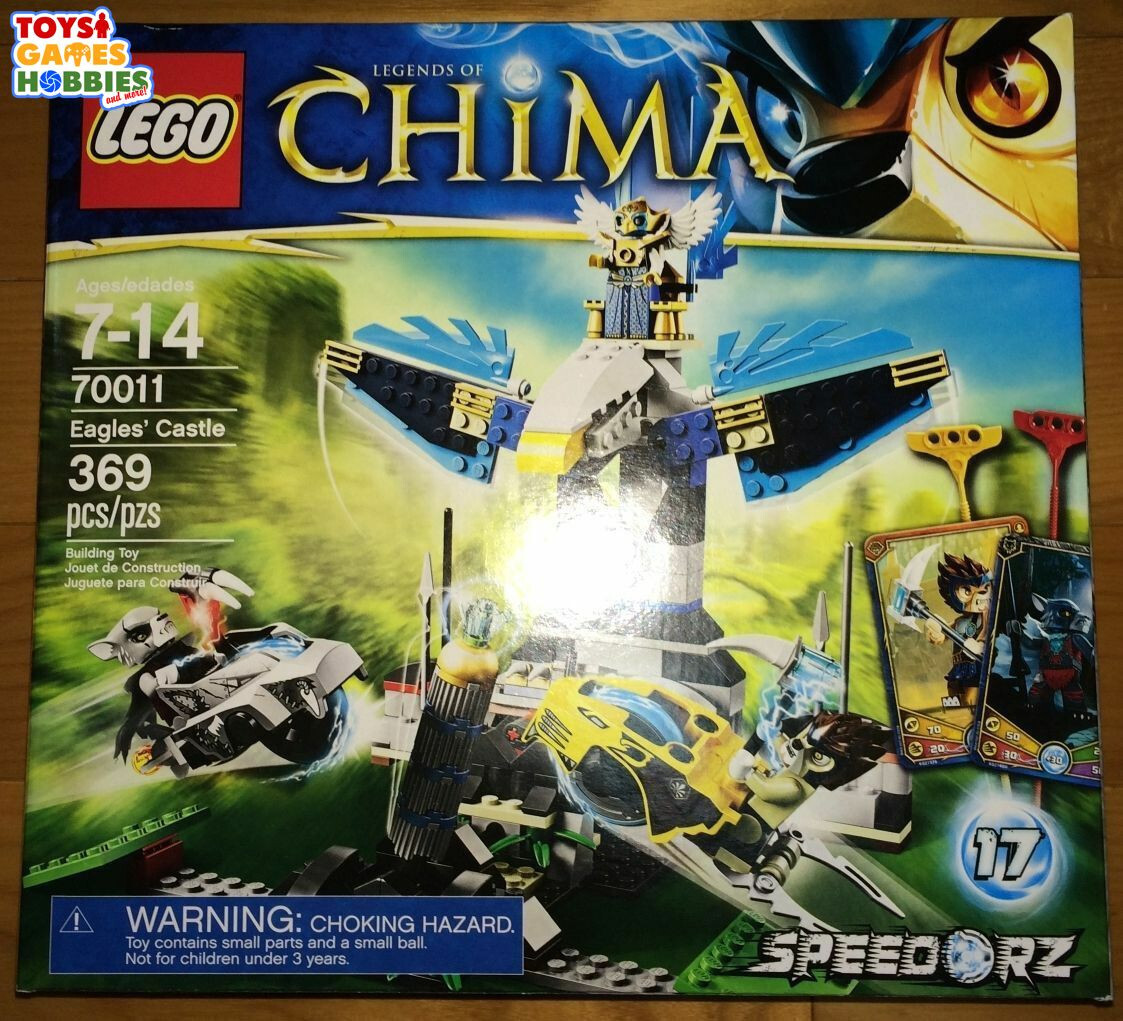 *NEW* LEGO Legends of Chima Eagles Castle 70011 Speedorz -Damaged Box ...