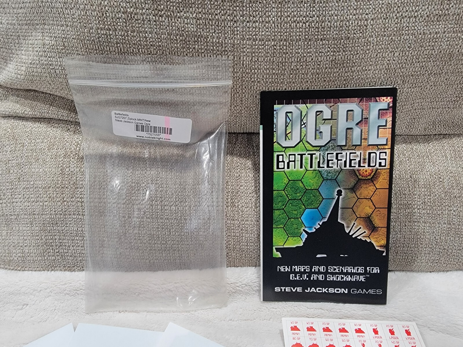 Ogre Battlefields: New Maps And Scenarios For GEV & SHOCKWAVE Steve ...