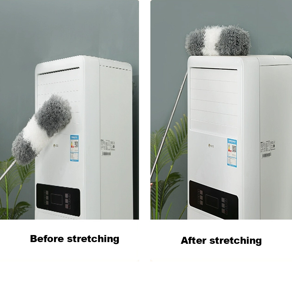 Extendable Feather Duster Long Telescopic Duster Magic Static Duster ...