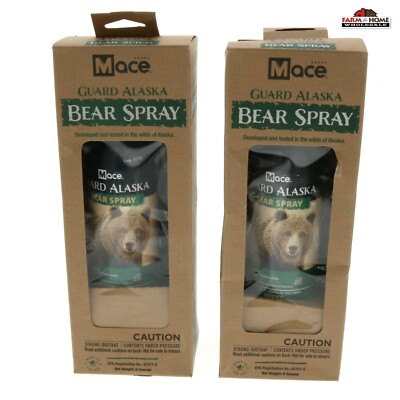 (2) Mace Bear Deterrent Pepper Spray Fogger 9oz ~ NEW | eBay