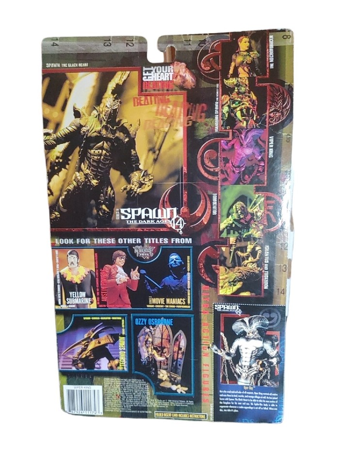Spawn the Dark Ages Series 14 Viper King Figure Blue Version McFarlane ...