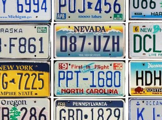 COMPLETE SET 50 UNITED STATES License Plates - ALL 50 USA States GOOD ...