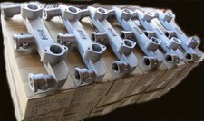 Fenton Dual Carb Intake Manifold for Chevrolet 235 Inline 6 Cyl. W ...