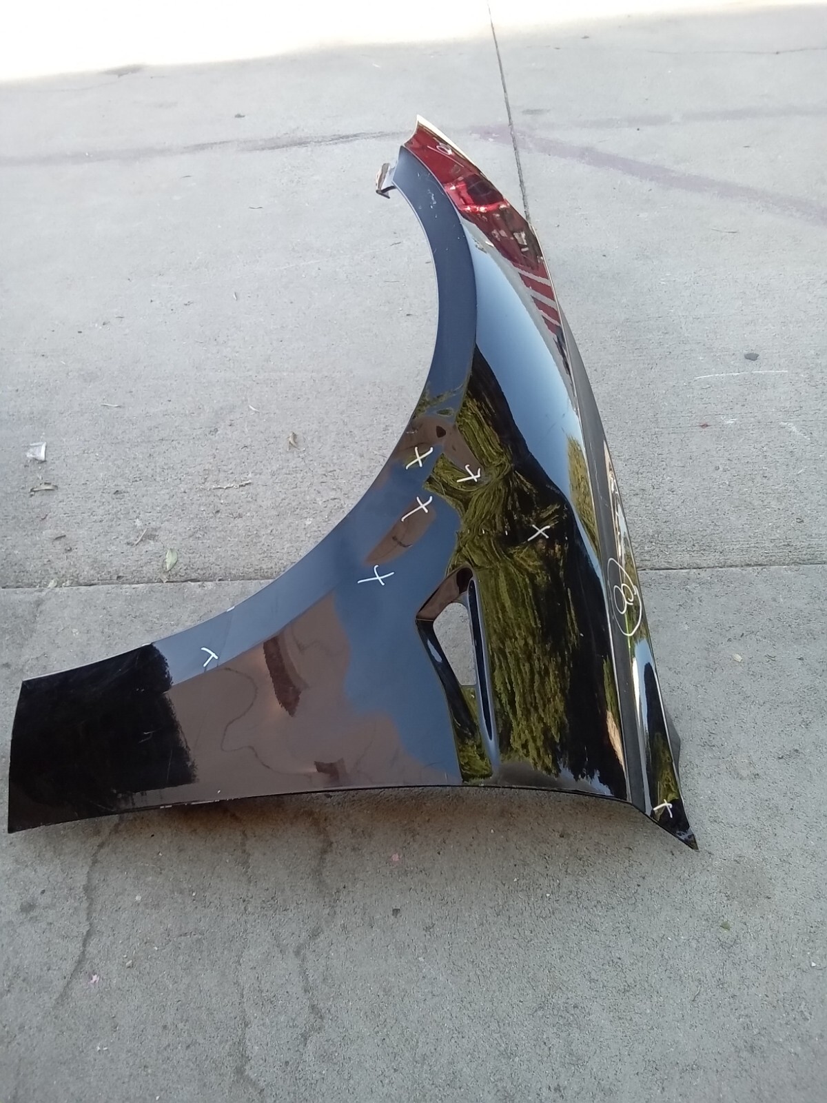 2017 - 2021 Tesla Model 3 Driver Side Fender black color OEM (8) | eBay