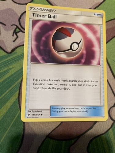 Timer Ball Uncommon - 134/149 SM Base Set NM | eBay