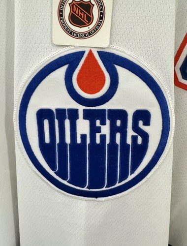 Vintage Wayne Gretzky CCM Maska Tag Edmonton Oilers Jersey New With ...