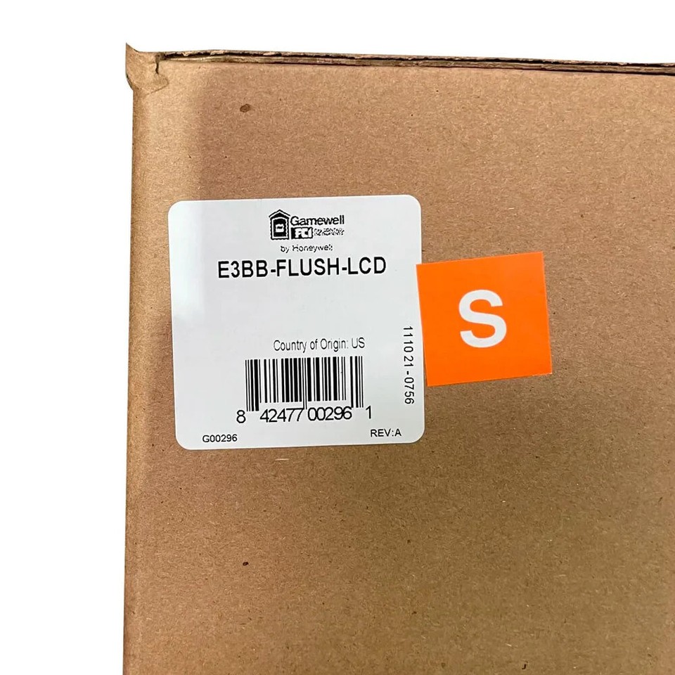 Gamewell-FCI E3BB-FLUSH-LCD - Same Day Shipping (Sealed) | eBay