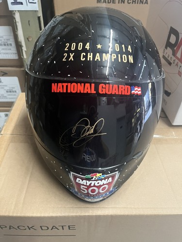 DALE EARNHARDT JR. FULL SIZE NUMBERED HELMET, 2X DAYTONA 500 WINNER | eBay
