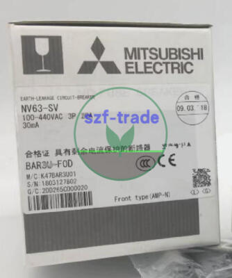 1PCS New MITSUBISHI NV63-SV 100-440VAC 3P 25A 30mA Circuit Breaker | eBay
