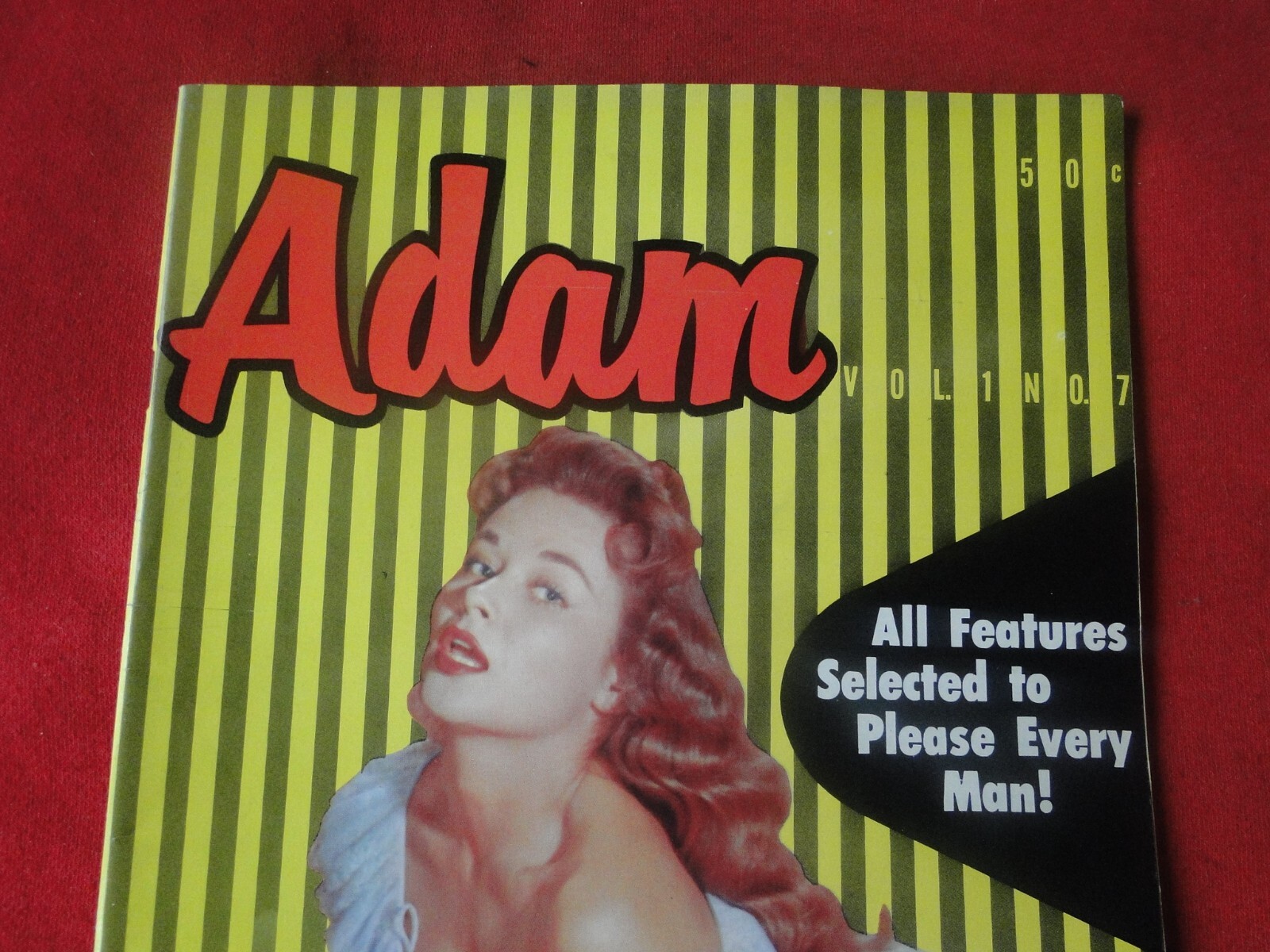Vintage Erotic Sexy Pinup Men's Magazine Adam 1957 JB9c | eBay
