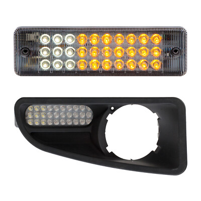 2 X LED BULL BAR FRONT PARKER INDICATOR LIGHTS PARK LAMP FOR NISSAN TJM ...