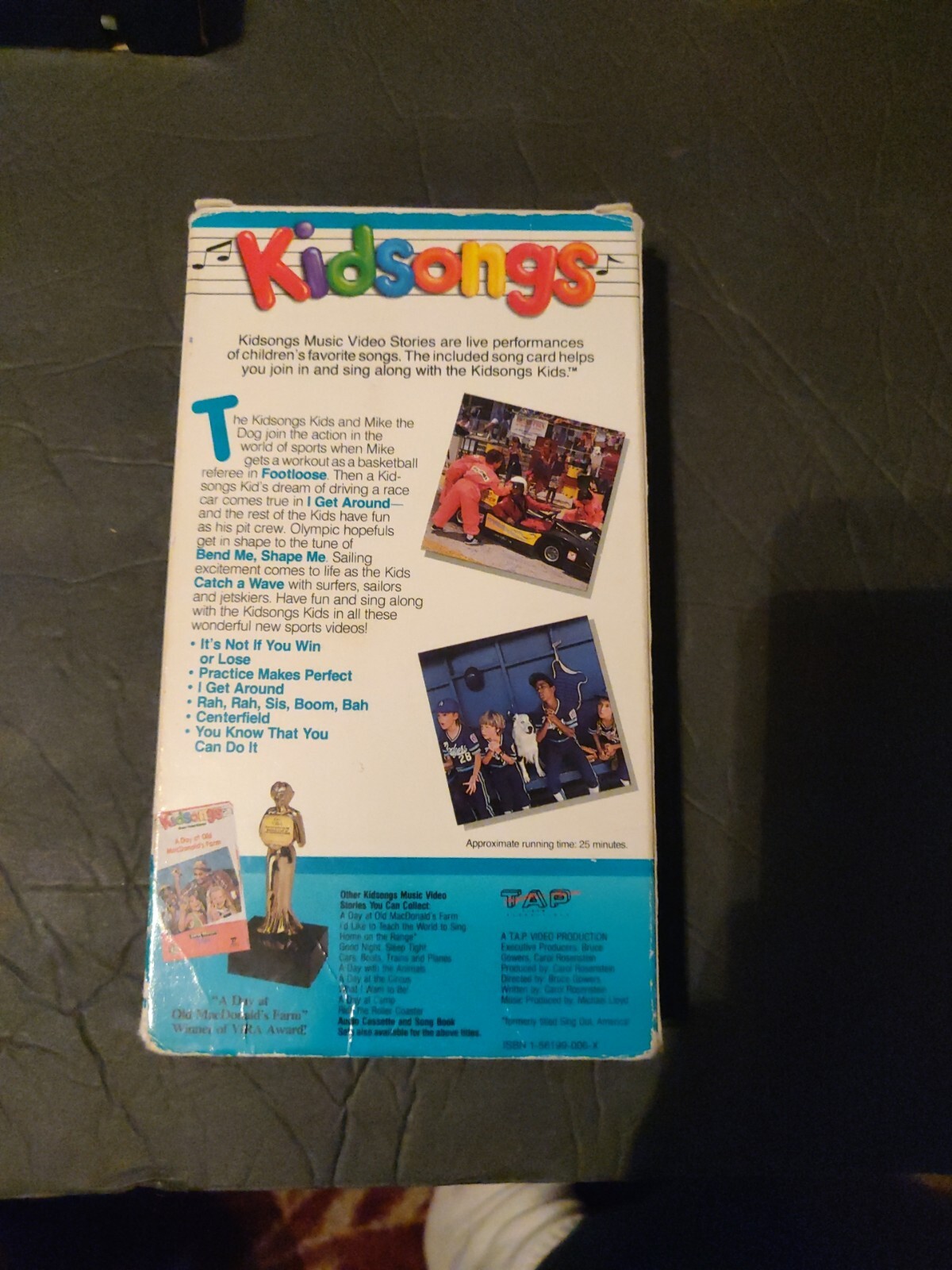 Vintage Kidsongs Let's Play Ball VHS 1990 View-Master Video Sing-a-Long ...
