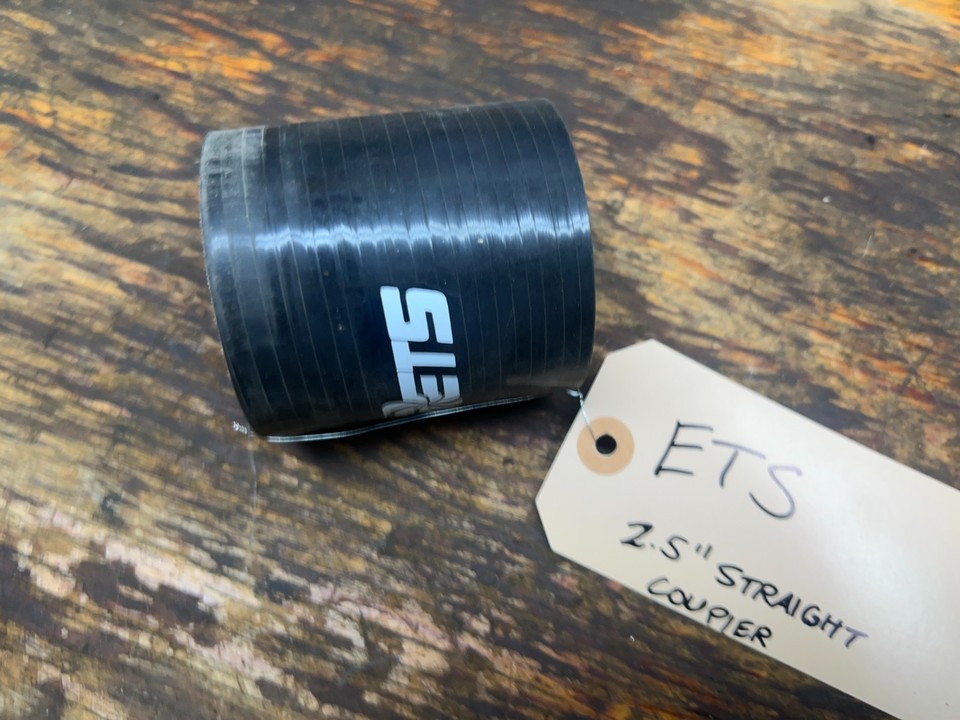 ETS 2.5" Straight Black Silicone Turbo Intercooler Pipe Coupler Subaru ...