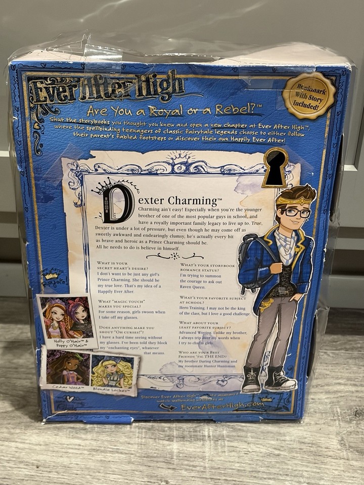 Ever After High Dexter Charming Doll, Original First Edition NIB | eBay