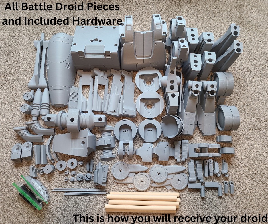 Life-Size B1 Battle Droid Kit – 3D Printed Replica | eBay
