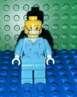 LEGO Series 6 Collectible Minifigures 8827 Surgeon (missing Hair And ...
