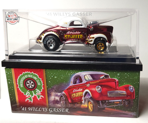 Hot Wheels RLC ’41 Willys Gasser Holiday Car Stockin' Stuffer #20979 | eBay