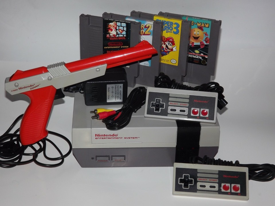 Nintendo NES System Console Choose Your Super Mario Game Bundle New 72 ...