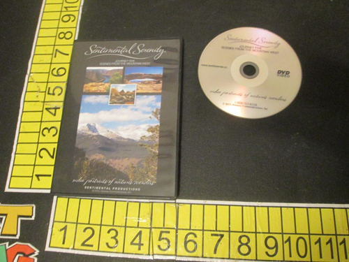 Sentimental Serenity: Journey Five Scenes from the Mountain West (DVD ...