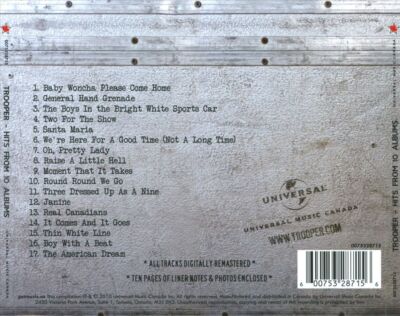 TROOPER HITS FROM 10 ALBUMS NEW CD 600753287156| eBay