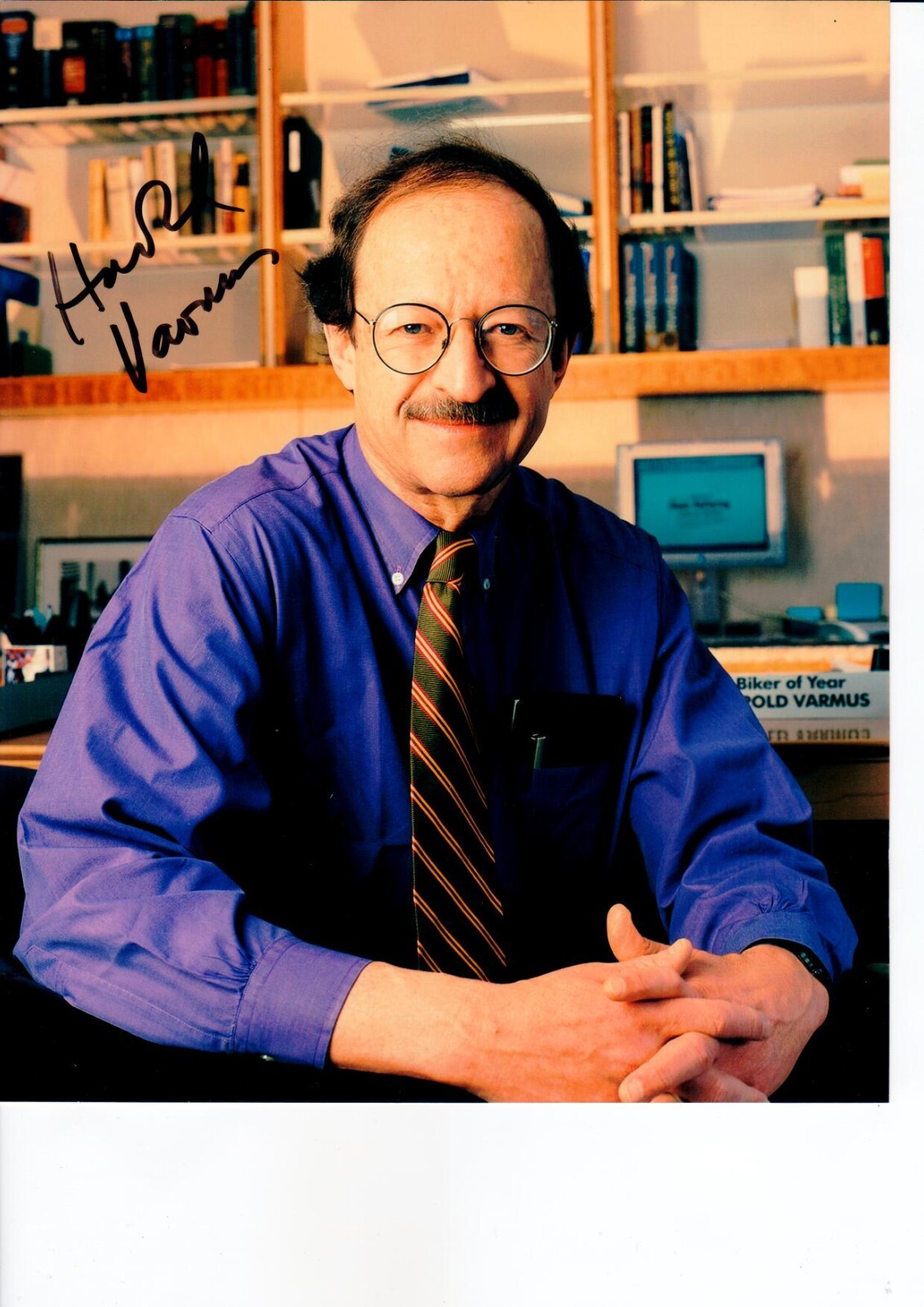 Harold Varmus Signed 8x10 AUTO Autographed Photo Photograph Nobel ...