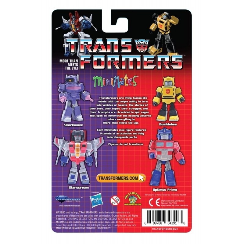 Transformers G1 Minimates Series 1 Box Set Diamond Select | eBay