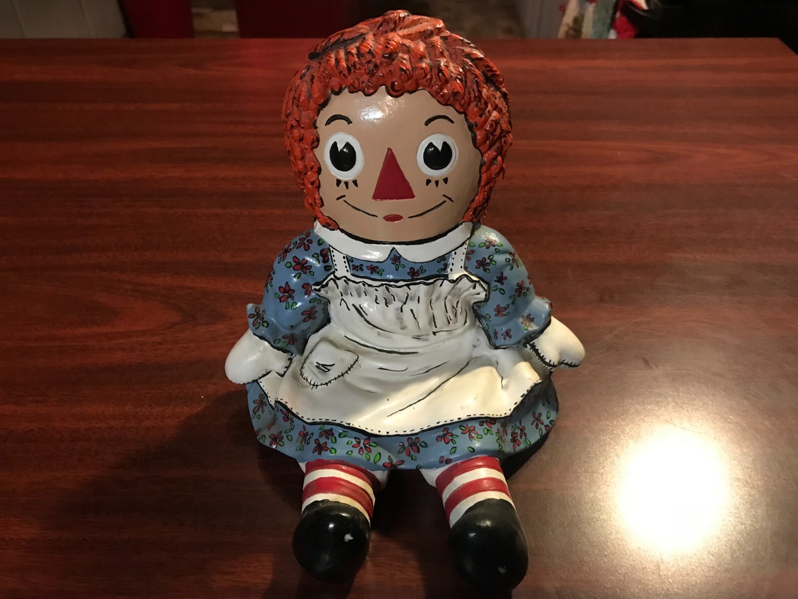Raggedy Ann Figure From 1974 Vintage Bobbs Merrill Company 7.5" Ceramic ...