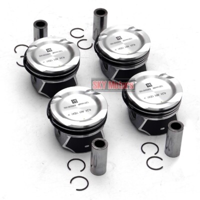 4Cyl Pistons Rings Set For Mercedes-Benz A200 B180 CLA200 GLA200 W177 ...