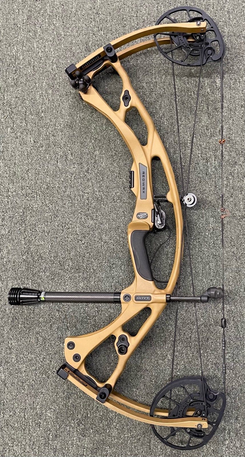 Hoyt Carbon RX7 Compound Bow RH 55-65 Lbs 28.5-30.0" Module Bourban QAD ...