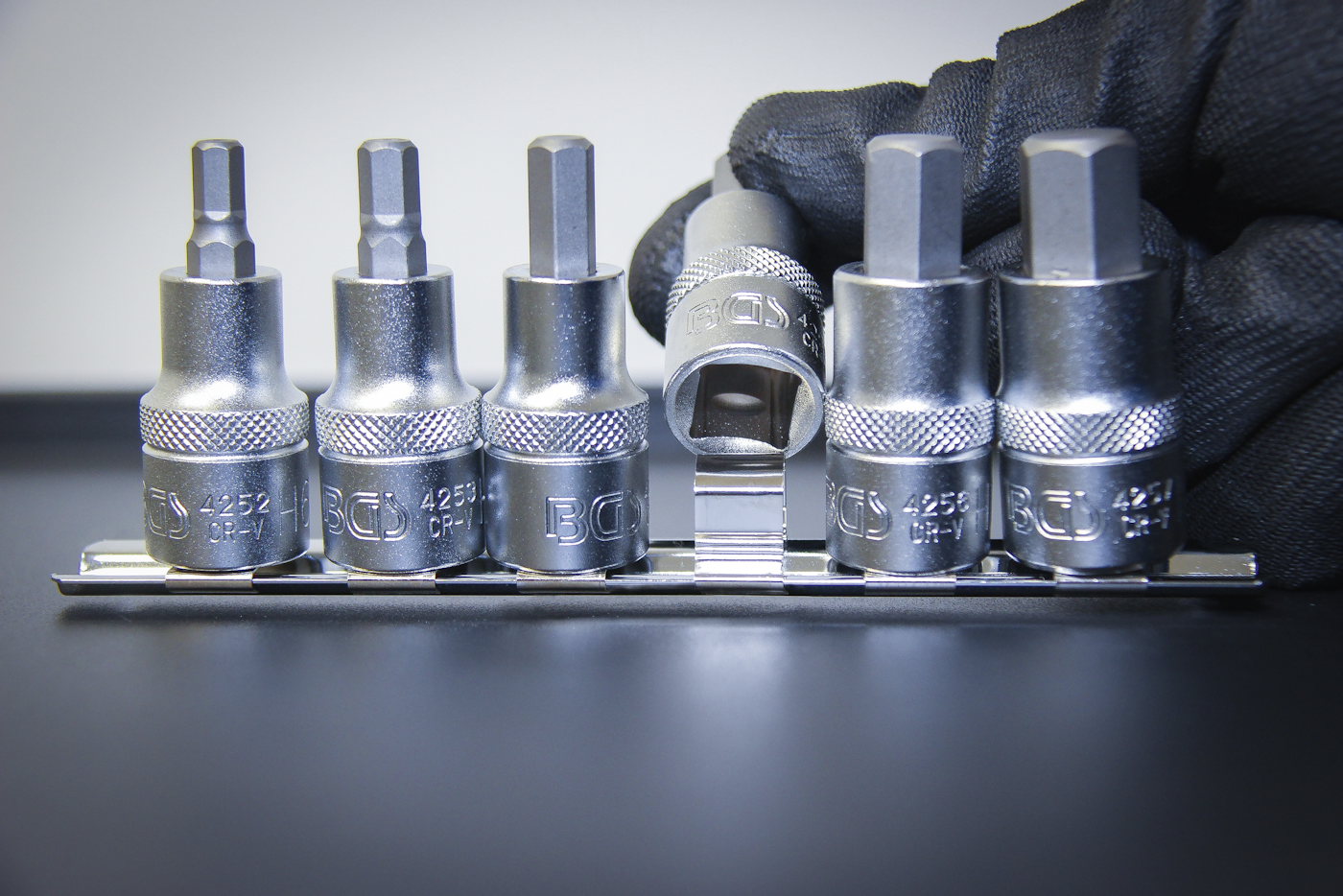 BGS - Allen Key Set 6 to 14 mm Internal Hex Set - 1/2 Inch Drive - 8887 ...