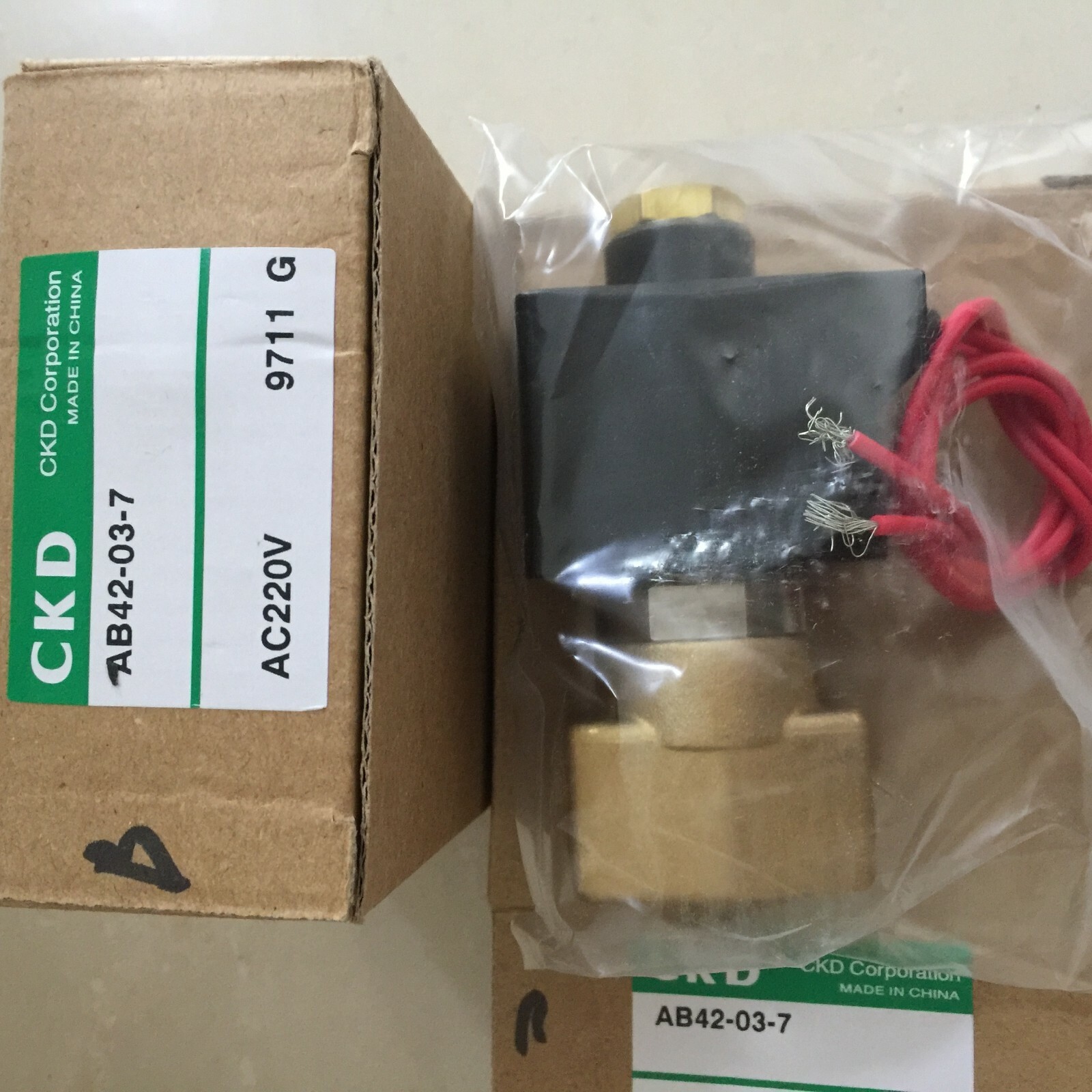 1PC NEW CKD Solenoid valve AB42-03-7-AC220V | eBay