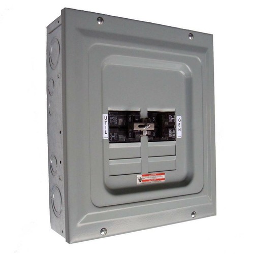 Generac GNC-6333 60-Amp Generator/60-Amp Utility Manual Transfer Switch ...