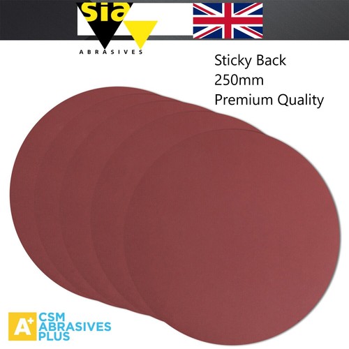 Quality 250mm Self Adhesive / Sticky Backed Aluminium oxide Sanding ...
