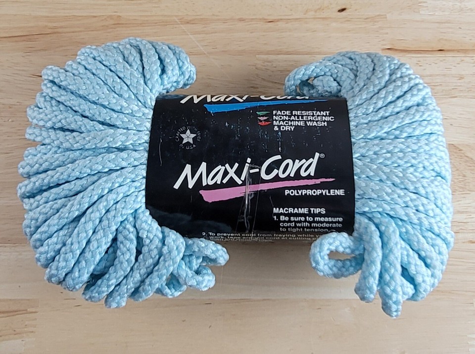 Vintage Maxi Cord-Crafty Cord MACRAME CORD 4mm-6mm You Choose | eBay