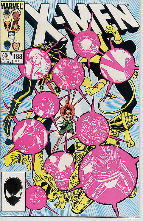 UNCANNY X-MEN 186 187 188 189 190 191 192 193 194 NM FULL RUN HELLIONS ...