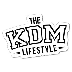 The KDM Lifestyle Car Sticker Korea | eBay